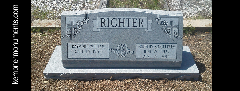 Monuments / Headstone / Cemetery Lettering / Kempner, Lampasas, TX